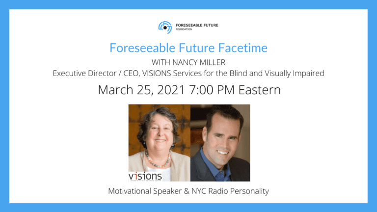 Foreseeable Future Facetime | Nancy Miller (Episode 1) - Foreseeable Future Foundation