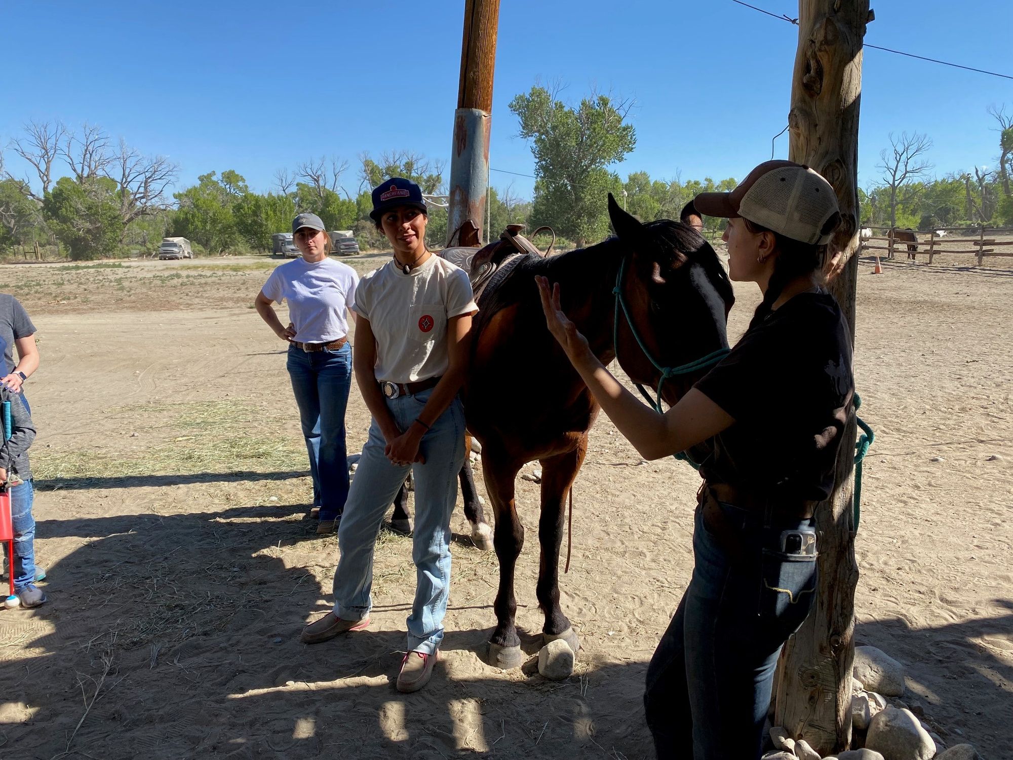 Foreseeable Future ranch camp introduces horsemanship to blind children in Colorado ...